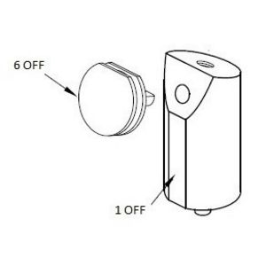 Pre-tilt single sample holder 21mm - EDS / EBSD SPARES